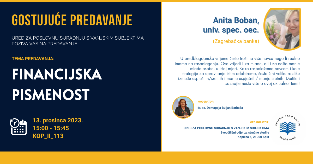 article | University department of professional studies | University of Split